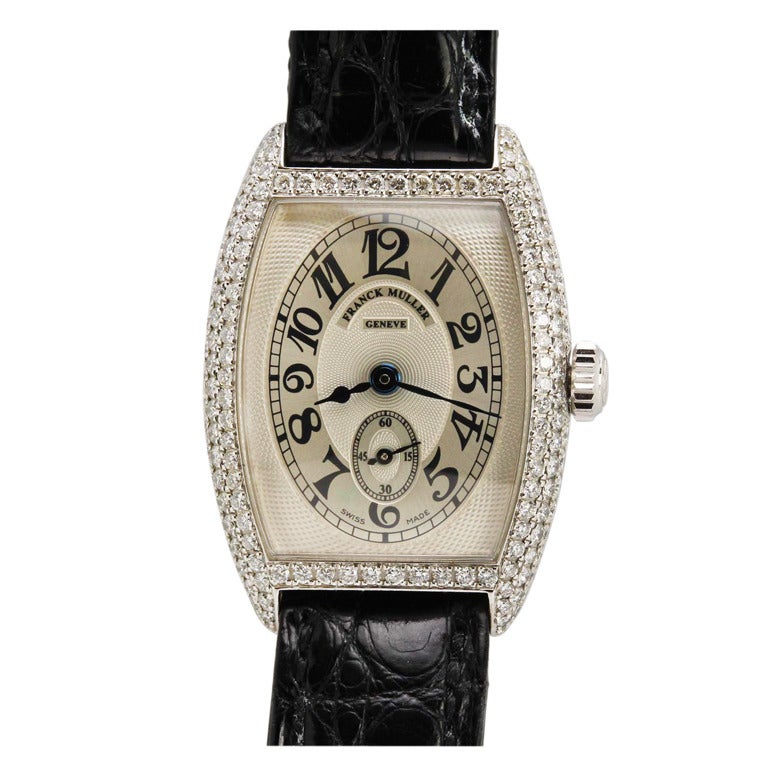 Franck Muller Diamond Watch - 9 For Sale on 1stDibs