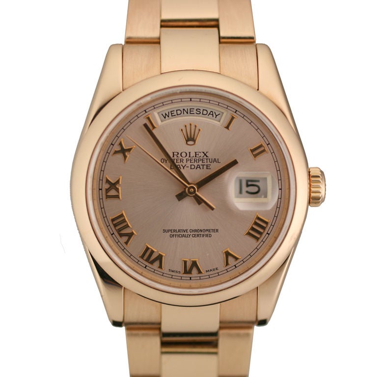 Rolex 18k Day/Day "Presidential" ref 118205 at 1stDibs