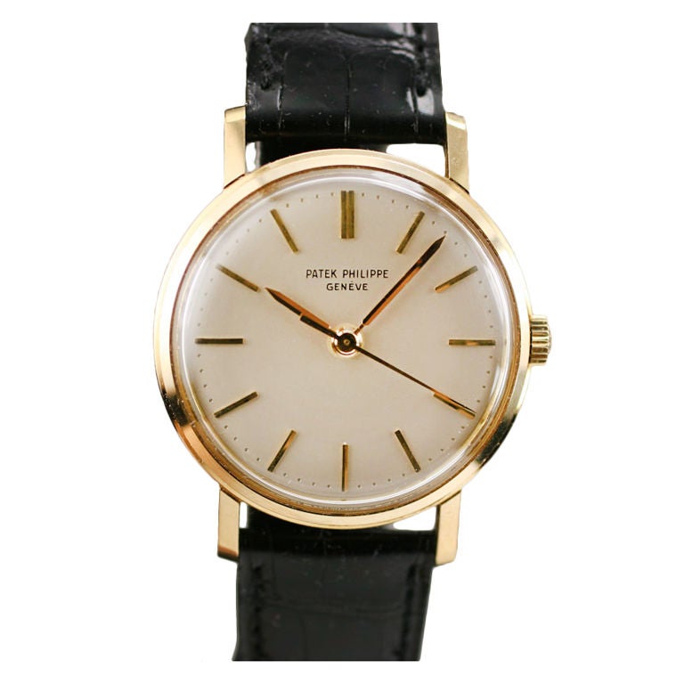 PATEK PHILIPPE Genève Calatrava Ref 3423 1960s For Sale at 1stDibs ...
