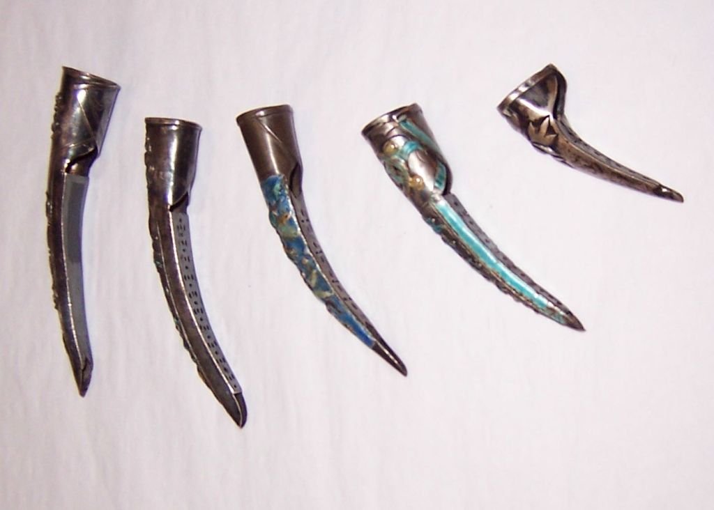 Complete Set of Chinese Finger Guards For Sale at 1stDibs