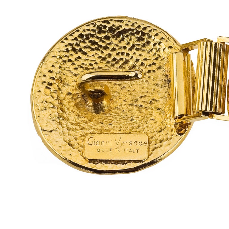 Gianni Versace Gold Massive Medusa Belt at 1stDibs | versace gold belt ...