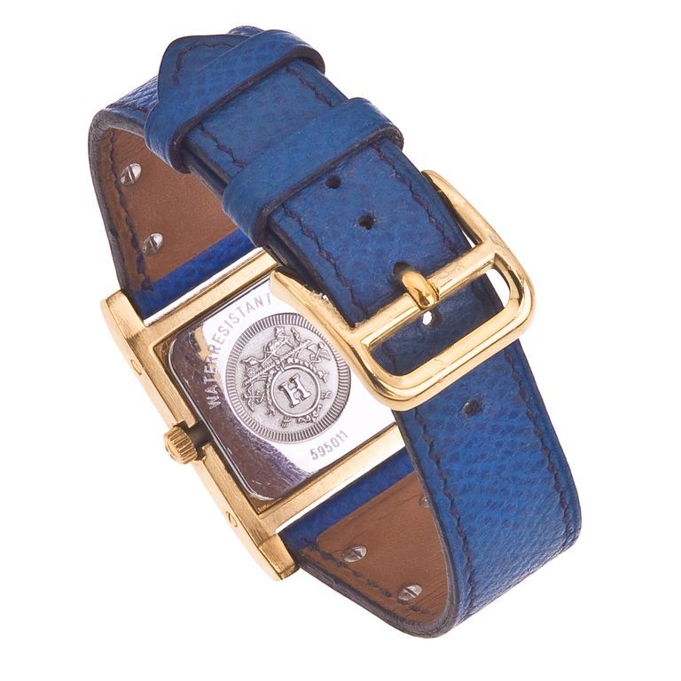 HERMES MEDOR WATCH BLUE at 1stDibs | hermes watch blue
