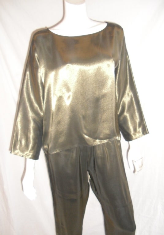 Zoran Evening Top and pants set at 1stDibs