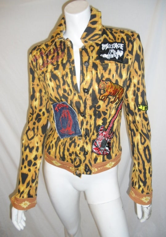 Versace Couture" Delirium" Jacket at 1stDibs