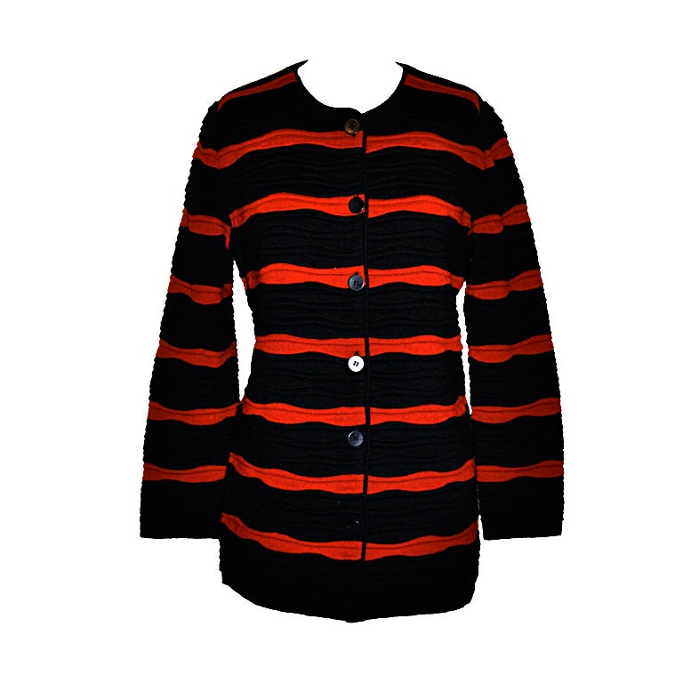 Rodier Paris Rust Knit Jacket and Skirt For Sale at 1stDibs | rodier ...
