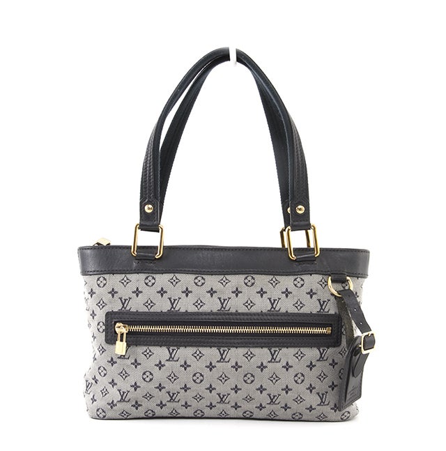 LOUIS VUITTON Mini Lin Lucille PM Tote Bag at 1stDibs