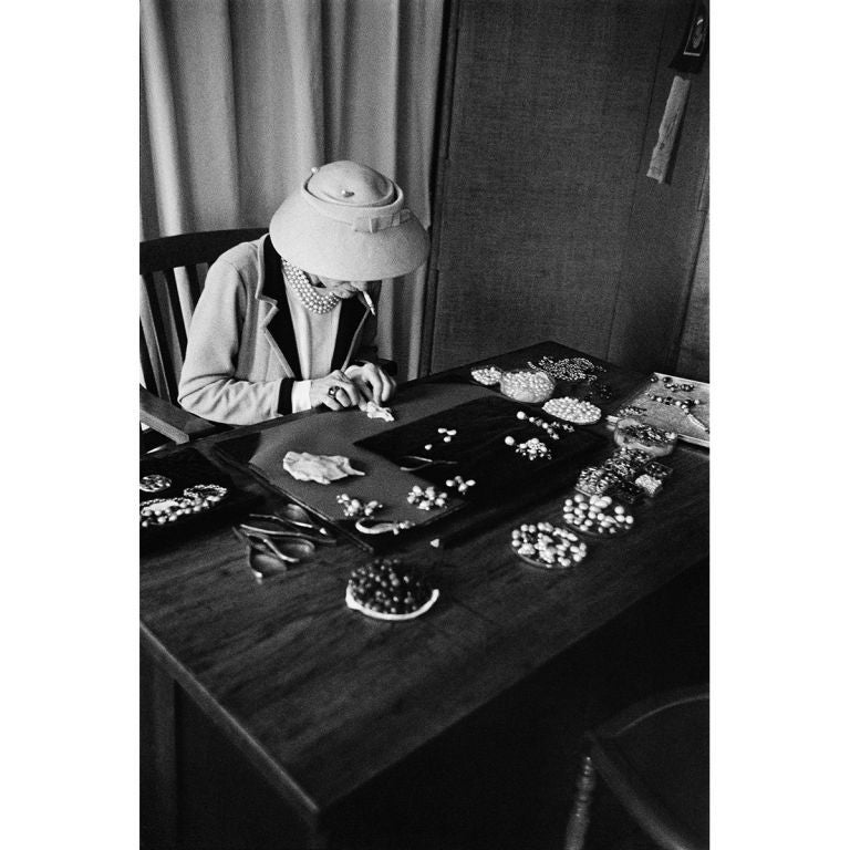 Chanel Renaissance Tooth Pearl Crest, Workshop Goossens at 1stDibs