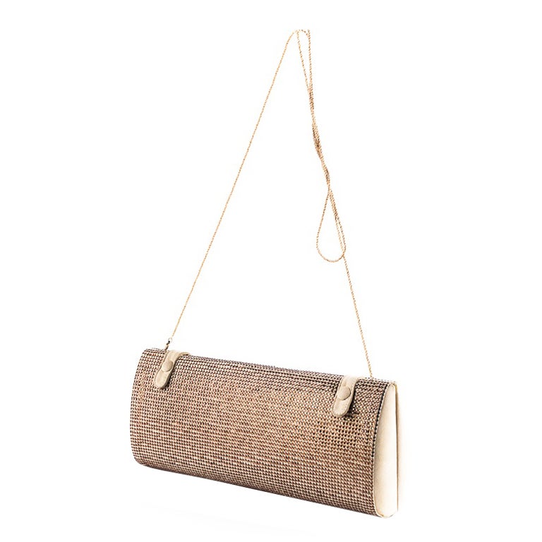 ICONIC SPRING 2000 VERSACE SWAROVSKI CRYSTAL HANDBAG at 1stDibs ...