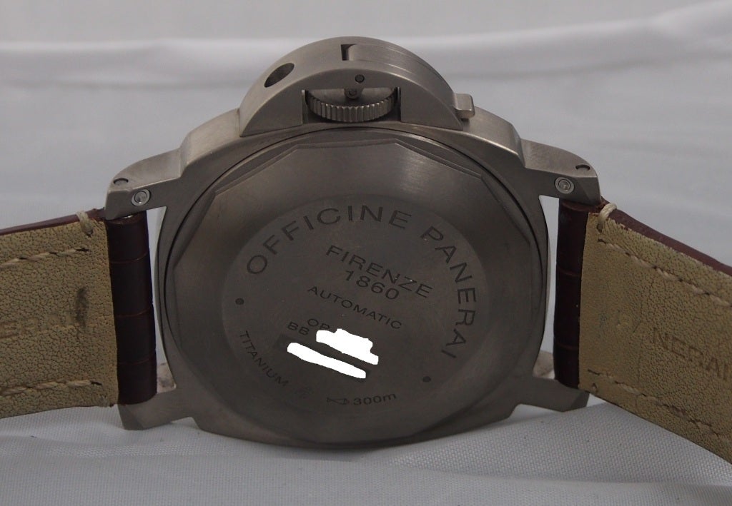 PANERAI Titanium PAM 240 Luminor Marina Automatic 44mm at 1stDibs