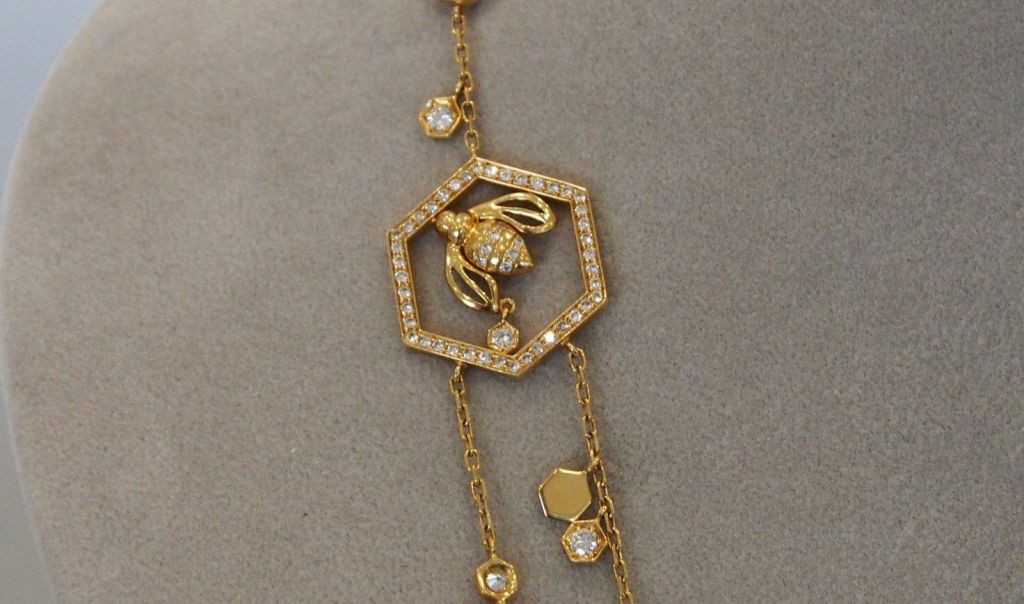 PIAGET "Magic Gardens" Rhodite Citrine Amethyst Diamond Necklace at 1stDibs