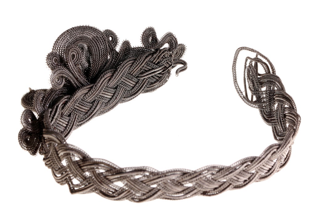 Silesian Iron Wire Work Bracelet at 1stDibs