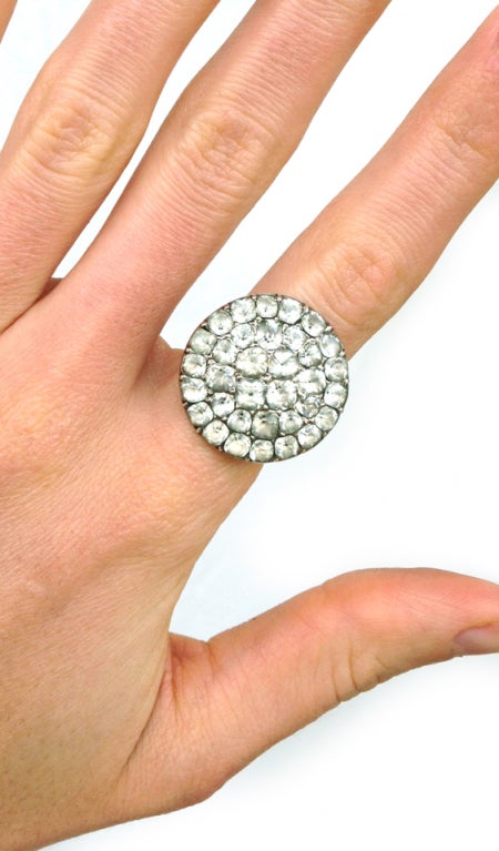 Georgian Paste Ring in Original Box For Sale at 1stDibs