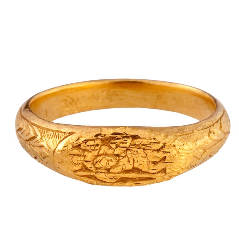 Devotional Iconographic Ring at 1stDibs