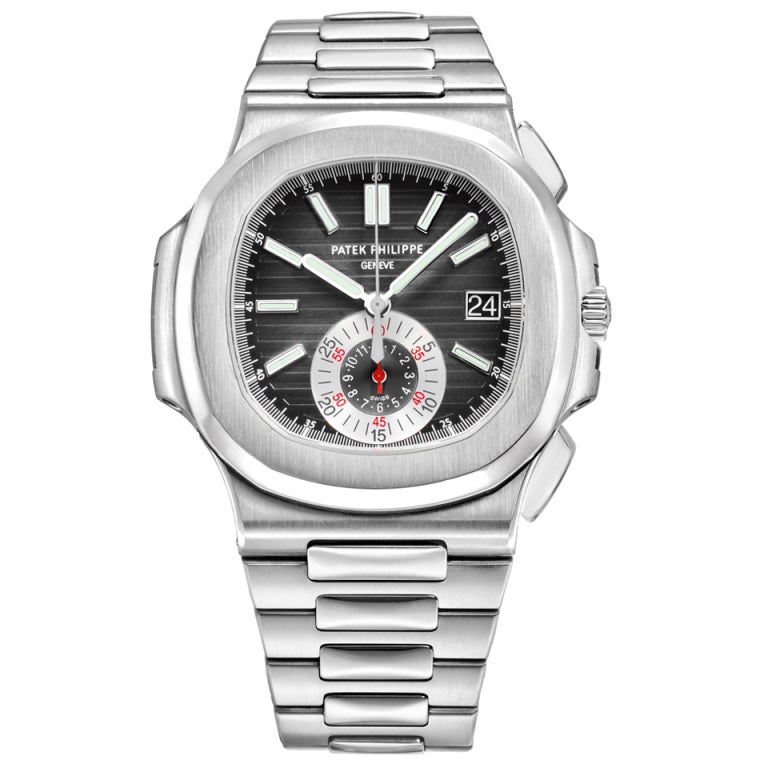 Patek Philippe Nautilus 5980 Steel - 3 For Sale on 1stDibs