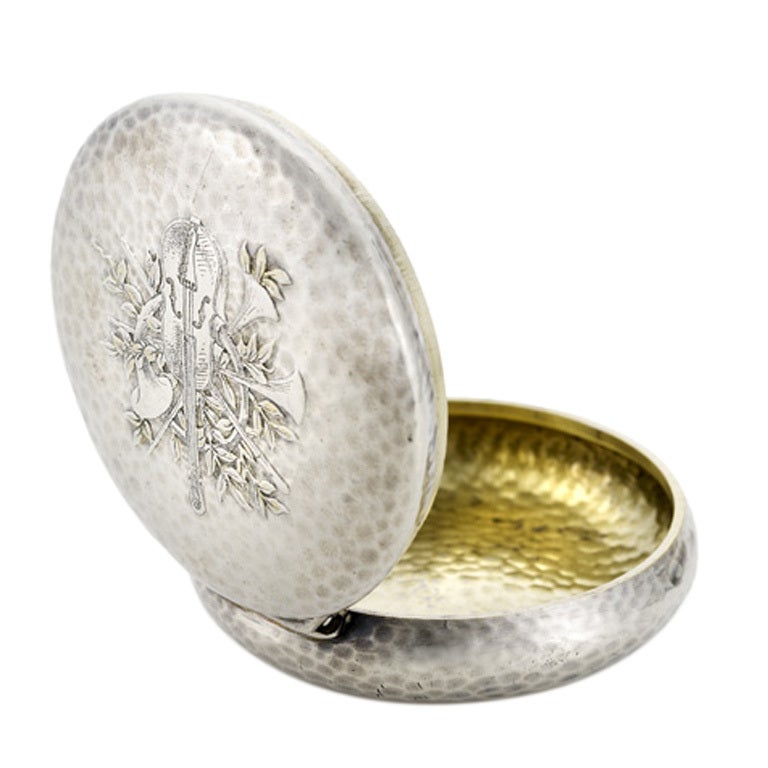 Tiffany and Co. Edwardian Box with Musical Instrum at 1stDibs