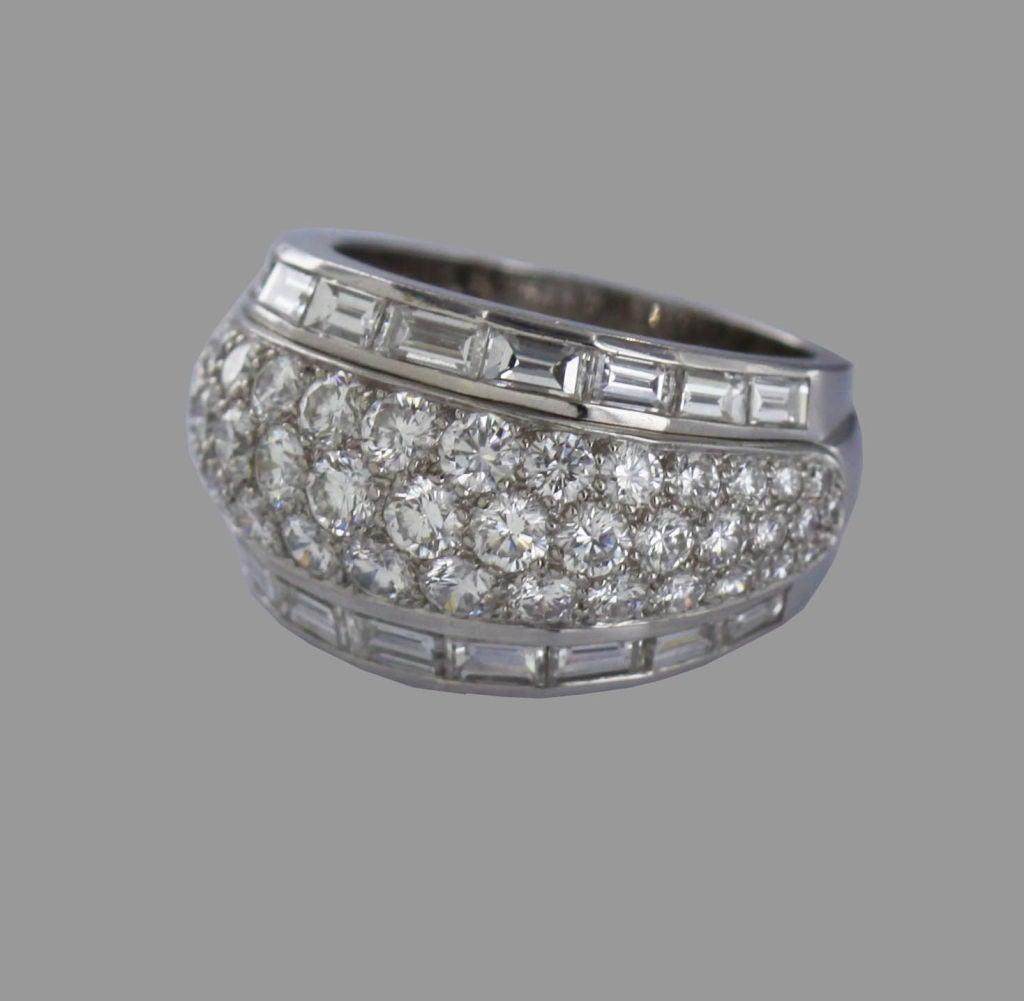 VAN CLEEF and ARPELS Diamond Ring at 1stDibs
