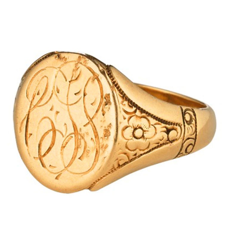 Signet Ring at 1stdibs