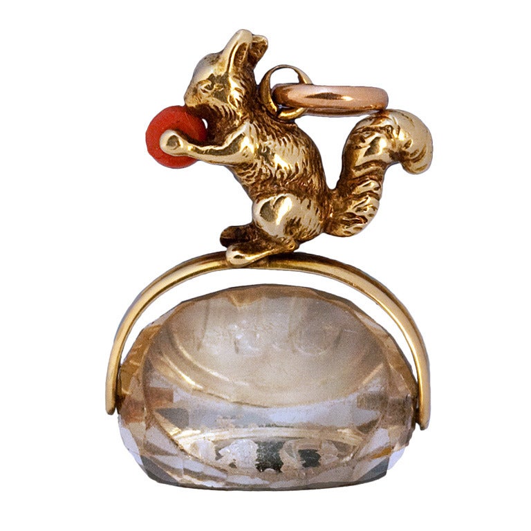 Antique Russian Fob Seal Pendant at 1stDibs