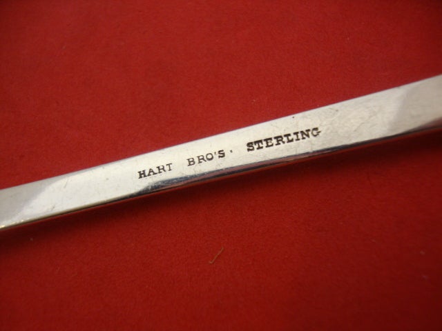 Sterling Silver Figural Lobster Spoon w/applied 3-D Lobster For Sale at ...