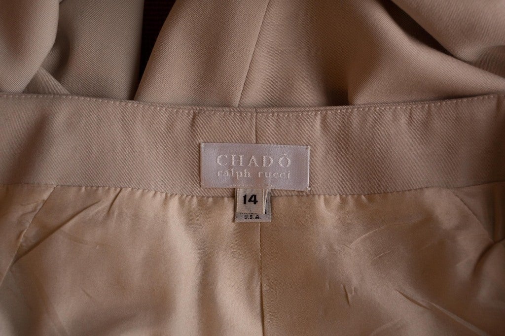 Chado Ralph Rucci Jacket and Pant Ensemble For Sale at 1stDibs