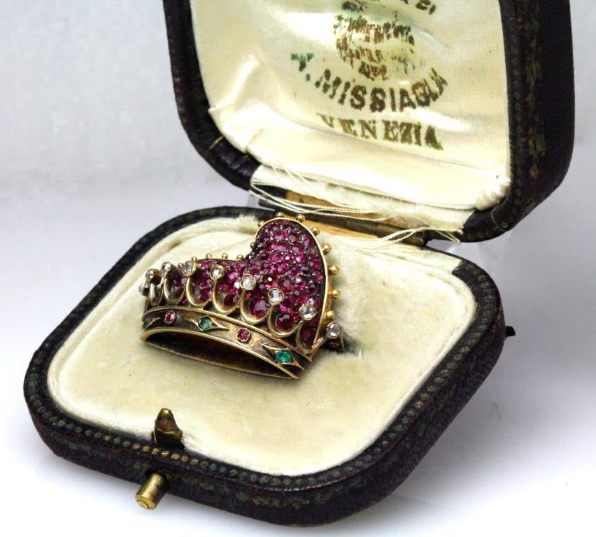 Antique Crown of the Doge of Venice Brooch For Sale at 1stDibs | doge ...