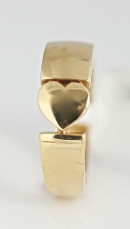 PIAGET Gold Heart Ring at 1stDibs