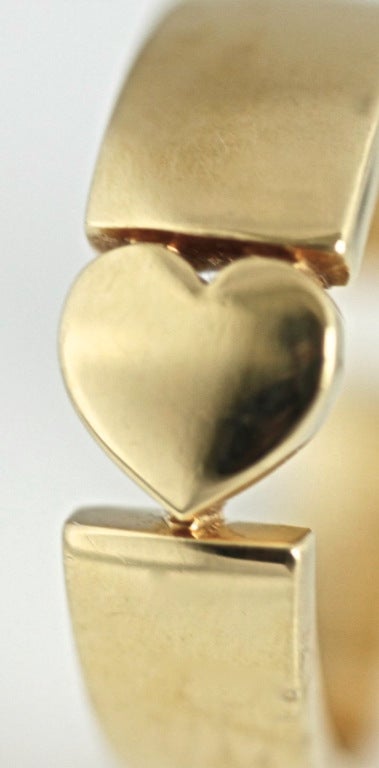 PIAGET Gold Heart Ring at 1stDibs