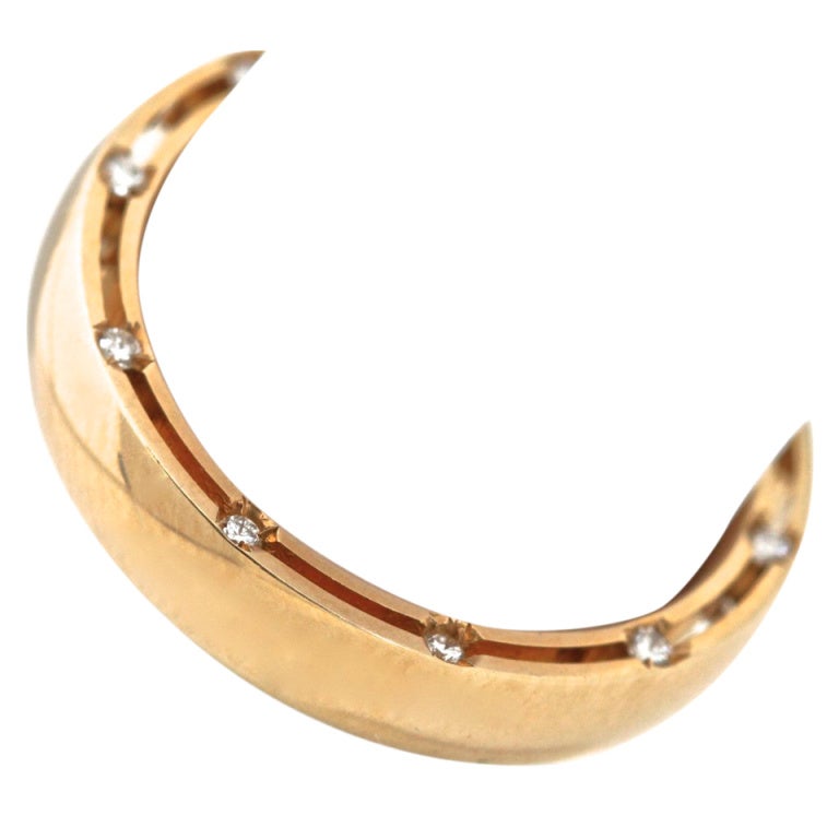 DAMIANI 20 Diamond Gold Unity Ring For Sale at 1stDibs