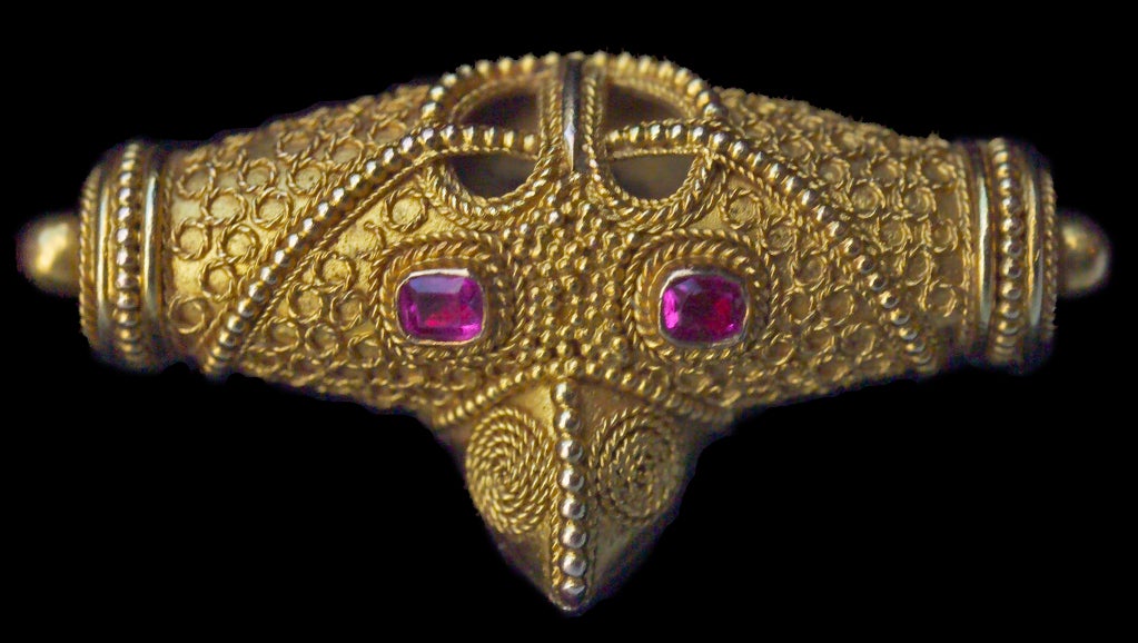PAUL TELGE Archeological Style Gentleman's Parure at 1stDibs