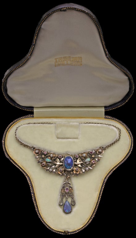 ARTHUR and GEORGIE GASKIN Blue Bird Pendant at 1stDibs