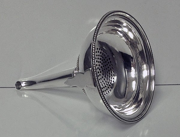 HESTER BATEMAN Wine Funnel London 1778 at 1stDibs