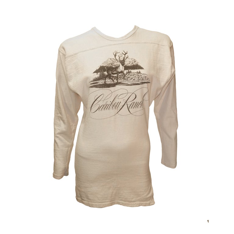 Vintage early 1970s Caribou Ranch Recording Studio Tee Shirt For Sale ...