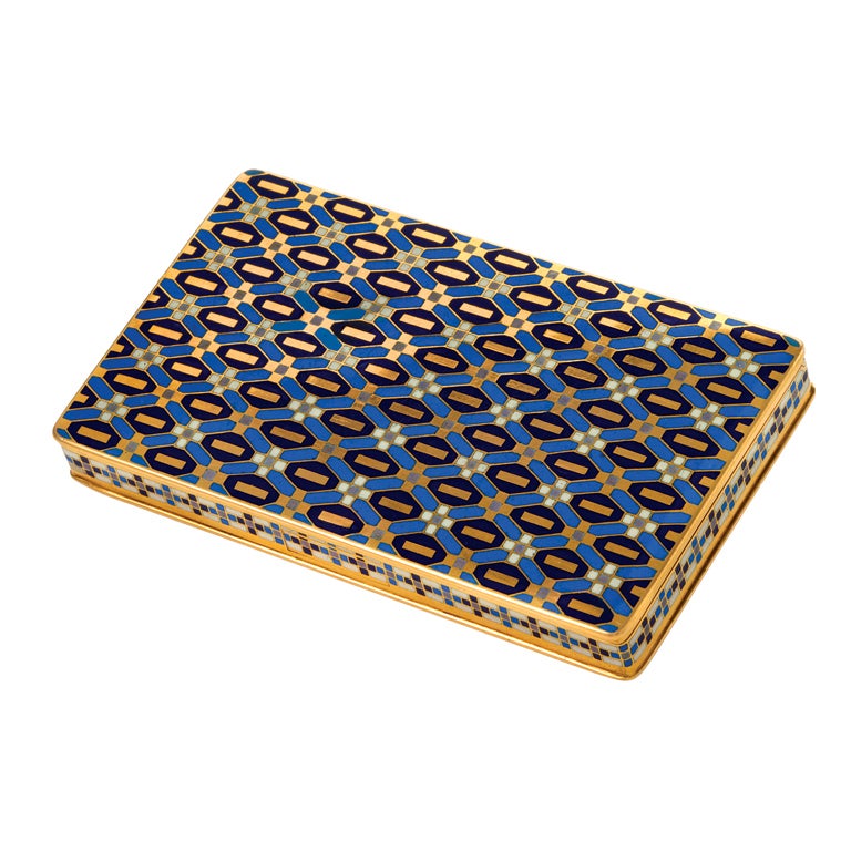 VAN CLEEF and ARPELS Art Deco Box at 1stDibs