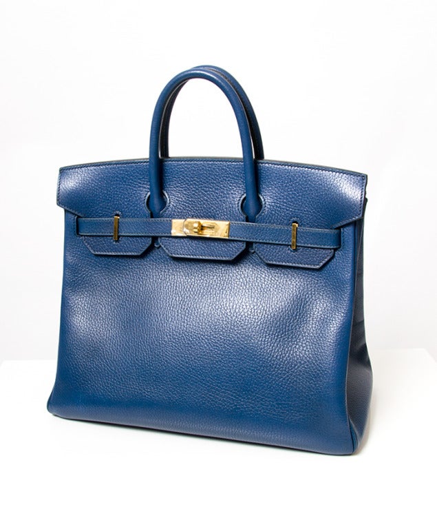 Hermes Blue Roi Birkin 32 at 1stDibs