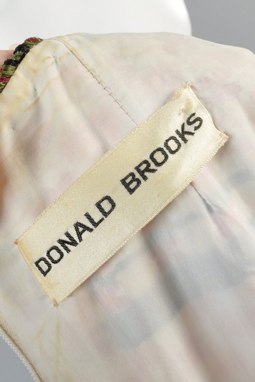 Donald Brooks 1968 Bohemian Dress at 1stDibs