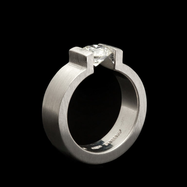 Niessing Solitaire Diamond Ring at 1stDibs | niessing sale, niessing ...