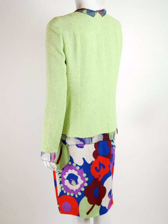 Chanel Springtime Suit Set at 1stDibs