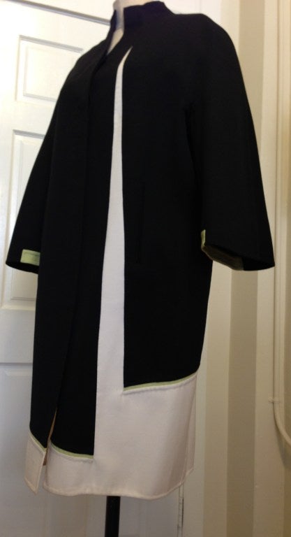 Chado, Tri-color three quarter length jacket at 1stDibs