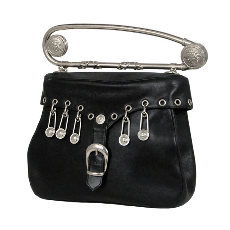 Safety Pin Purse - 4 For Sale on 1stDibs | safety pin bag, safety pin ...