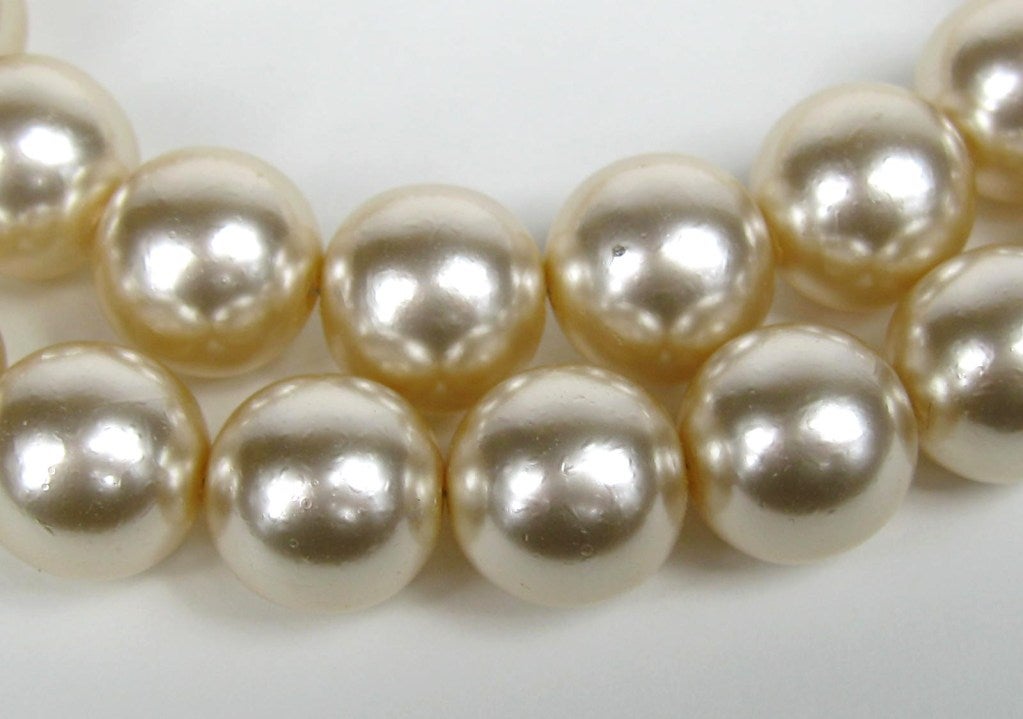 Vintage Celine Pearl Necklace at 1stDibs