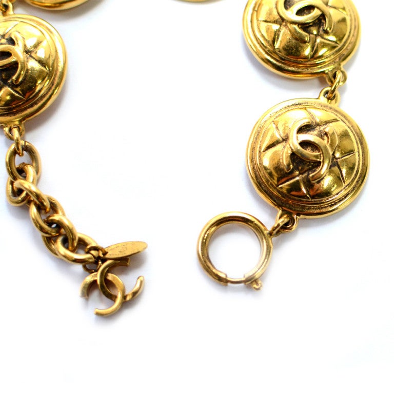 Vintage Chanel Bracelet at 1stDibs