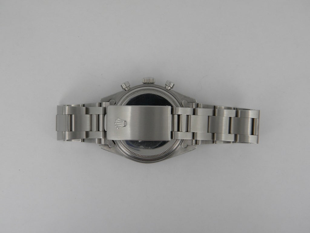 Rolex Stainless Steel Daytona Wristwatch Ref 6239 at 1stDibs