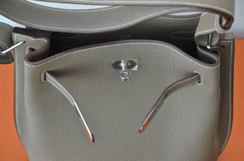 Hermes So Kelly Style Tote Handbag At 1stdibs