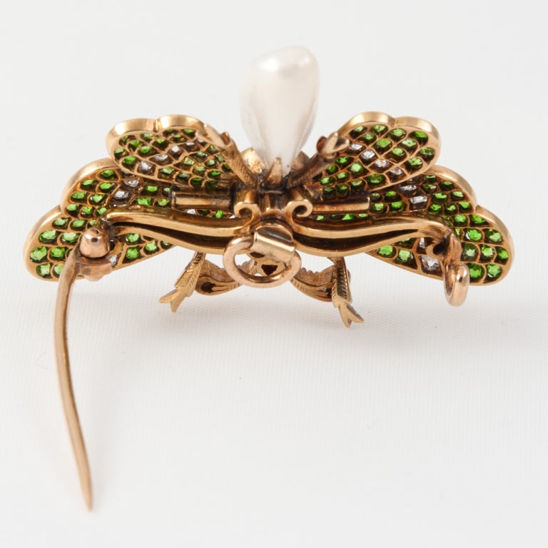 Butterfly Pin For Sale at 1stDibs
