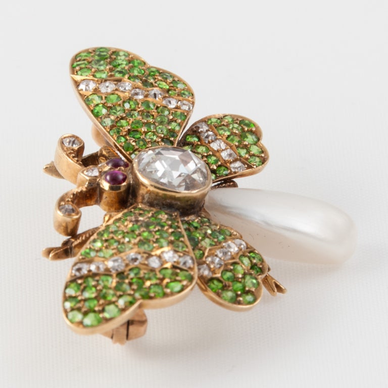 Butterfly Pin For Sale at 1stDibs