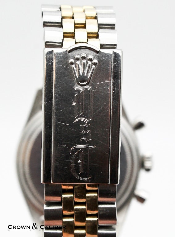 ROLEX 6234 PRE-DAYTONA SS/ 18K MANUAL-Winding CHRONOGRAPH at 1stDibs