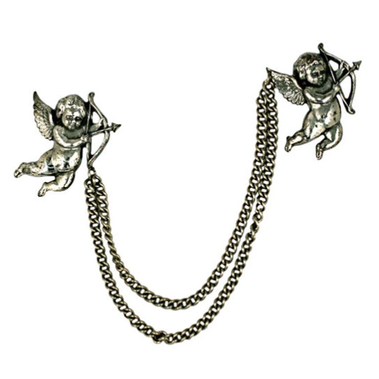 Coro Silvered Cupids at 1stDibs