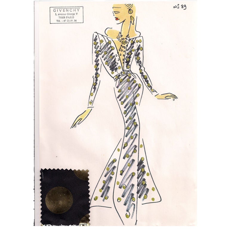 Givenchy Croquis at 1stDibs
