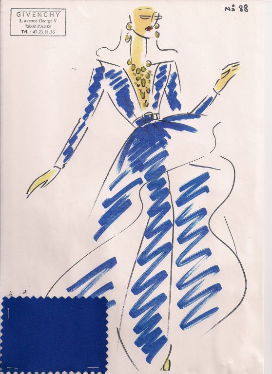 Givenchy Croquis at 1stDibs