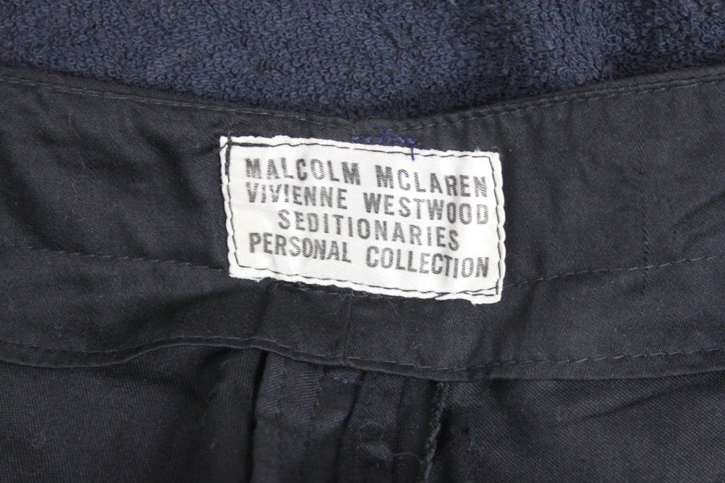 Seditionaries Malcolm McLaren Vivenne Westwood For Sale at 1stDibs
